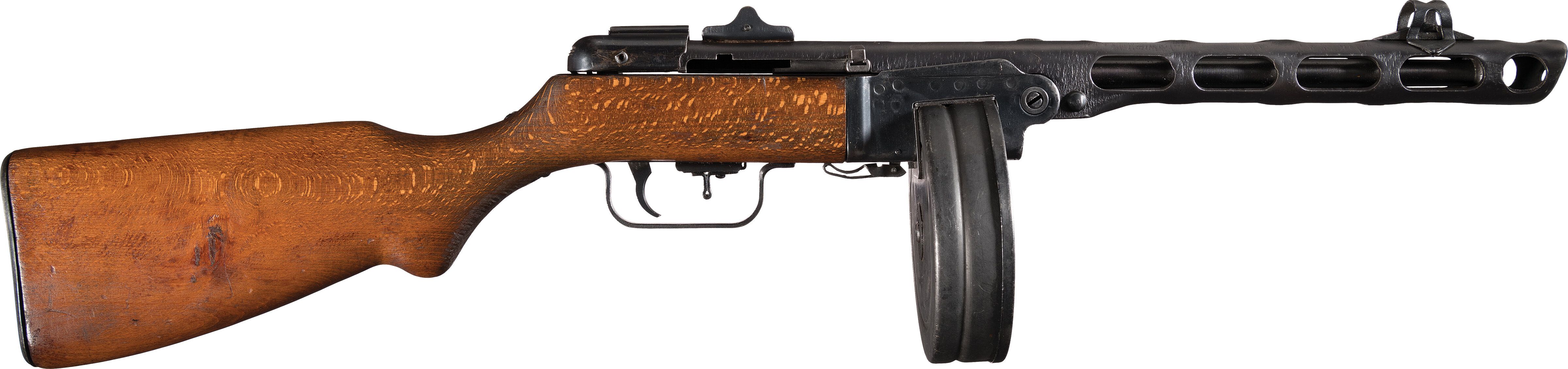 WWII Soviet PPSh-41 SMG, Class III/NFA C&R Fully Transferable | Rock ...
