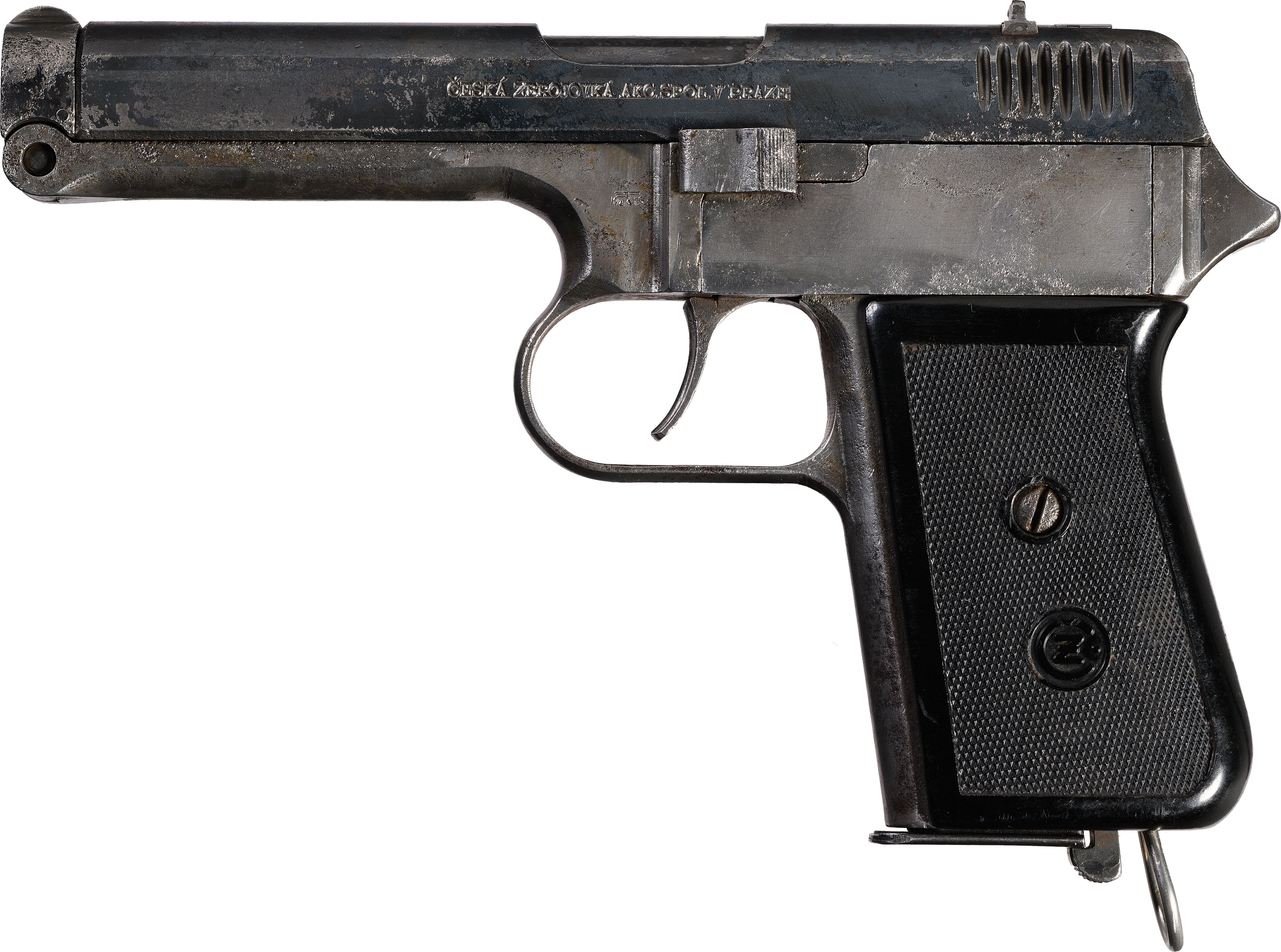 Late WWII German Test Proofed CZ Model 38 Pistol | Rock Island Auction