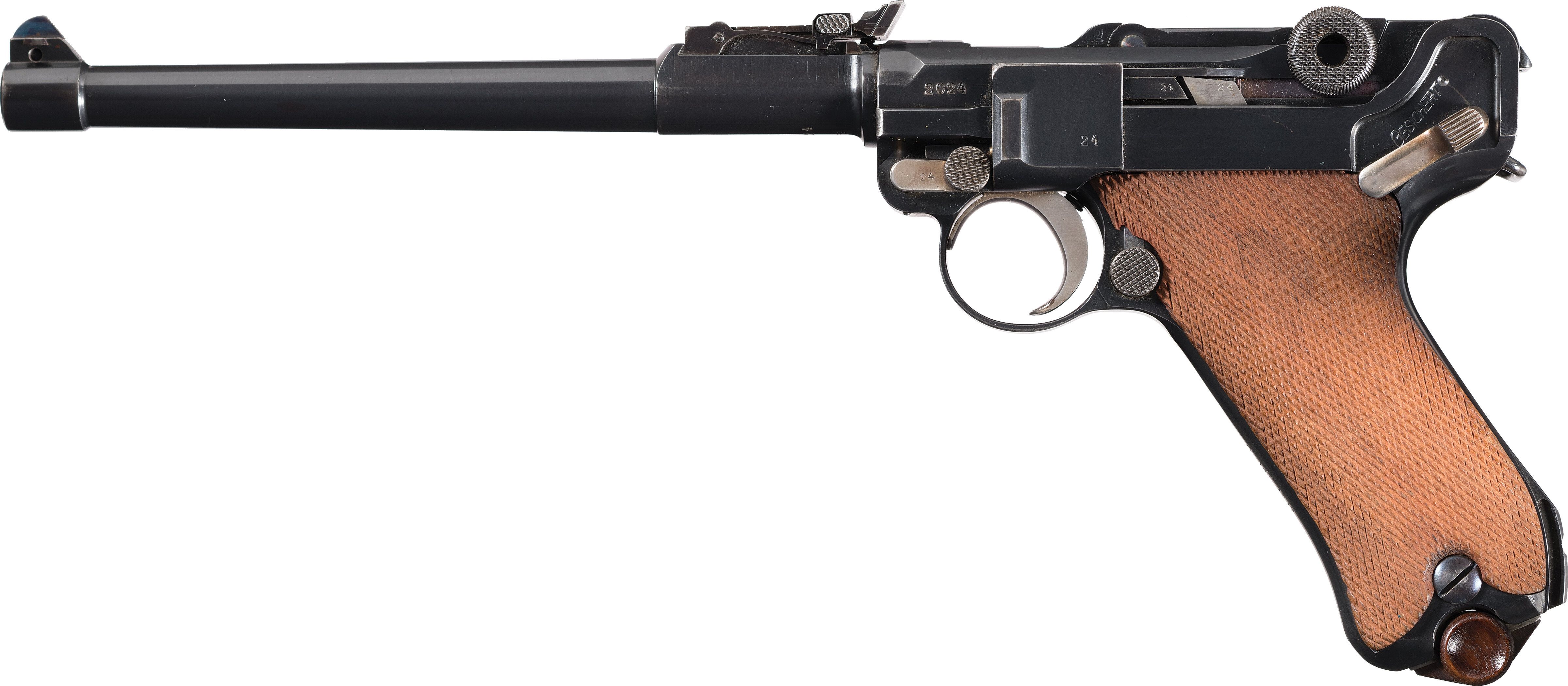 WWI DWM 1914 Artillery Luger Pistol Rig with Stock and Holster | Rock ...