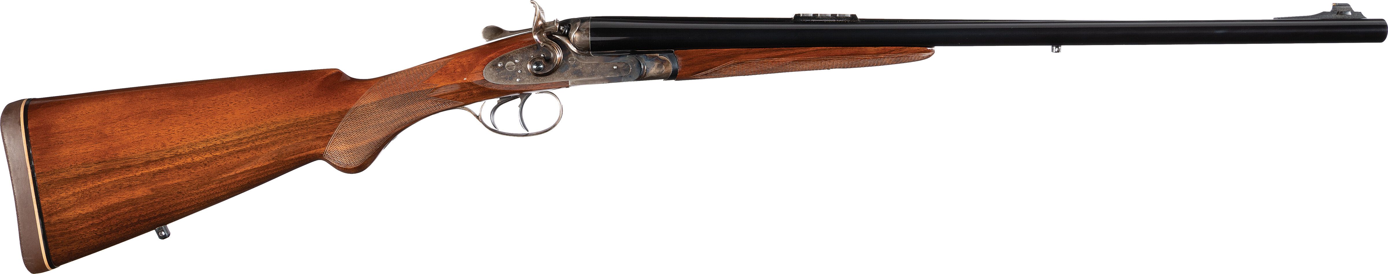 Pedersoli Kodiak Mk IV Hammer Double Rifle with Box | Rock Island Auction