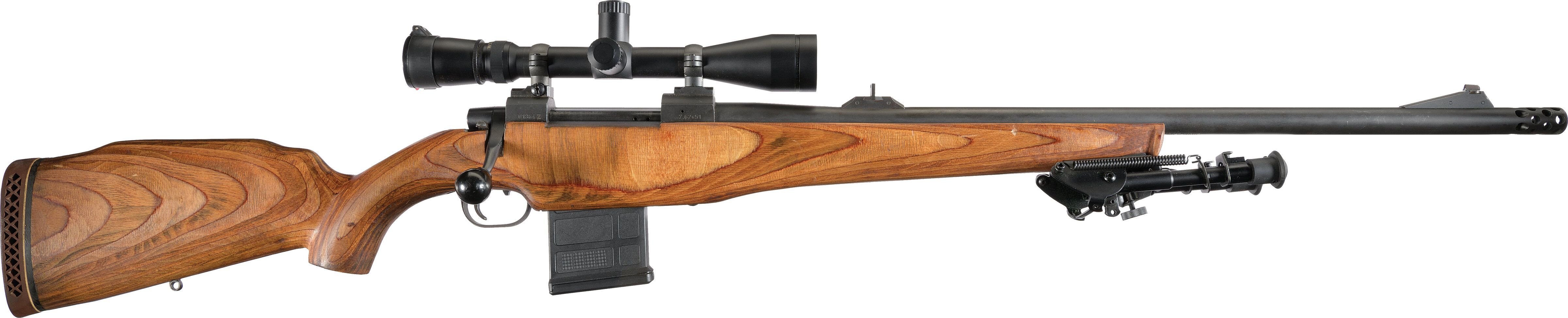 Rare Croatian Elmech EM-992 Bolt Action Sniper Rifle with Scope | Rock ...