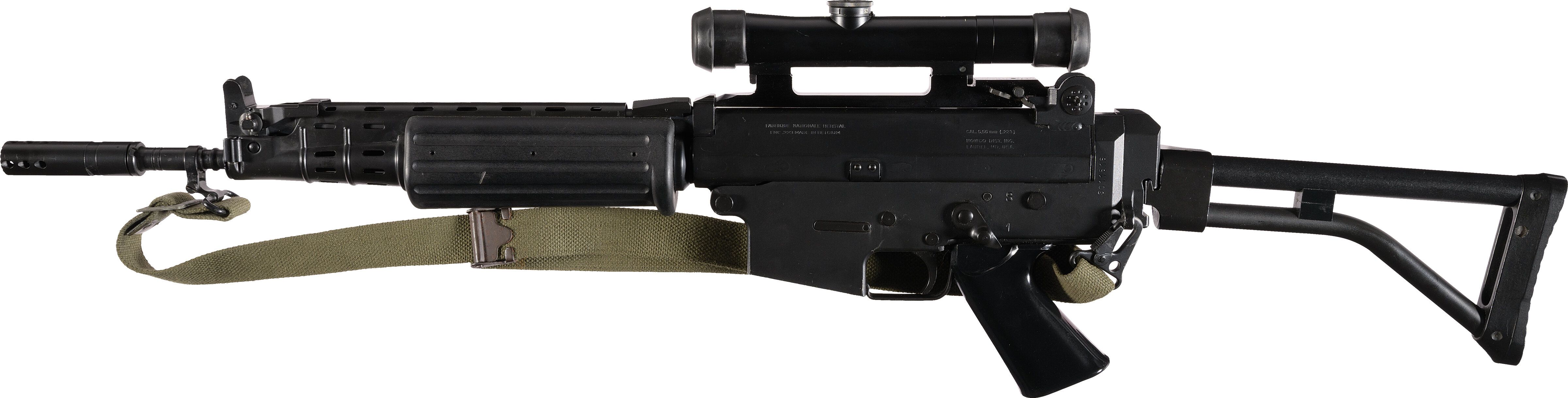 Scarce FN FNC Semi-Automatic Rifle with Folding Stock and Scope | Rock ...