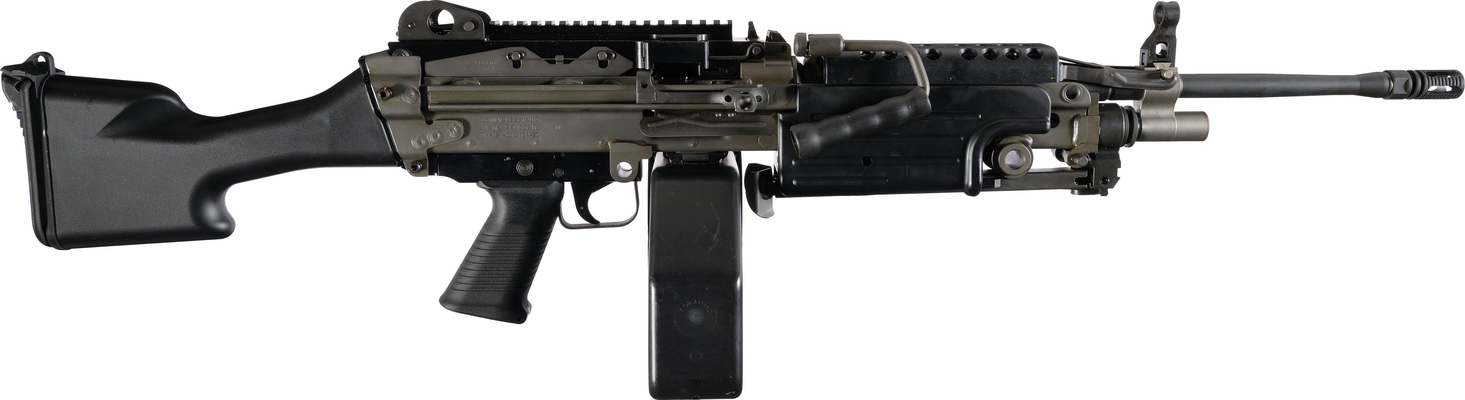 FNH USA M249S Rifle with Box and Accessories | Rock Island Auction