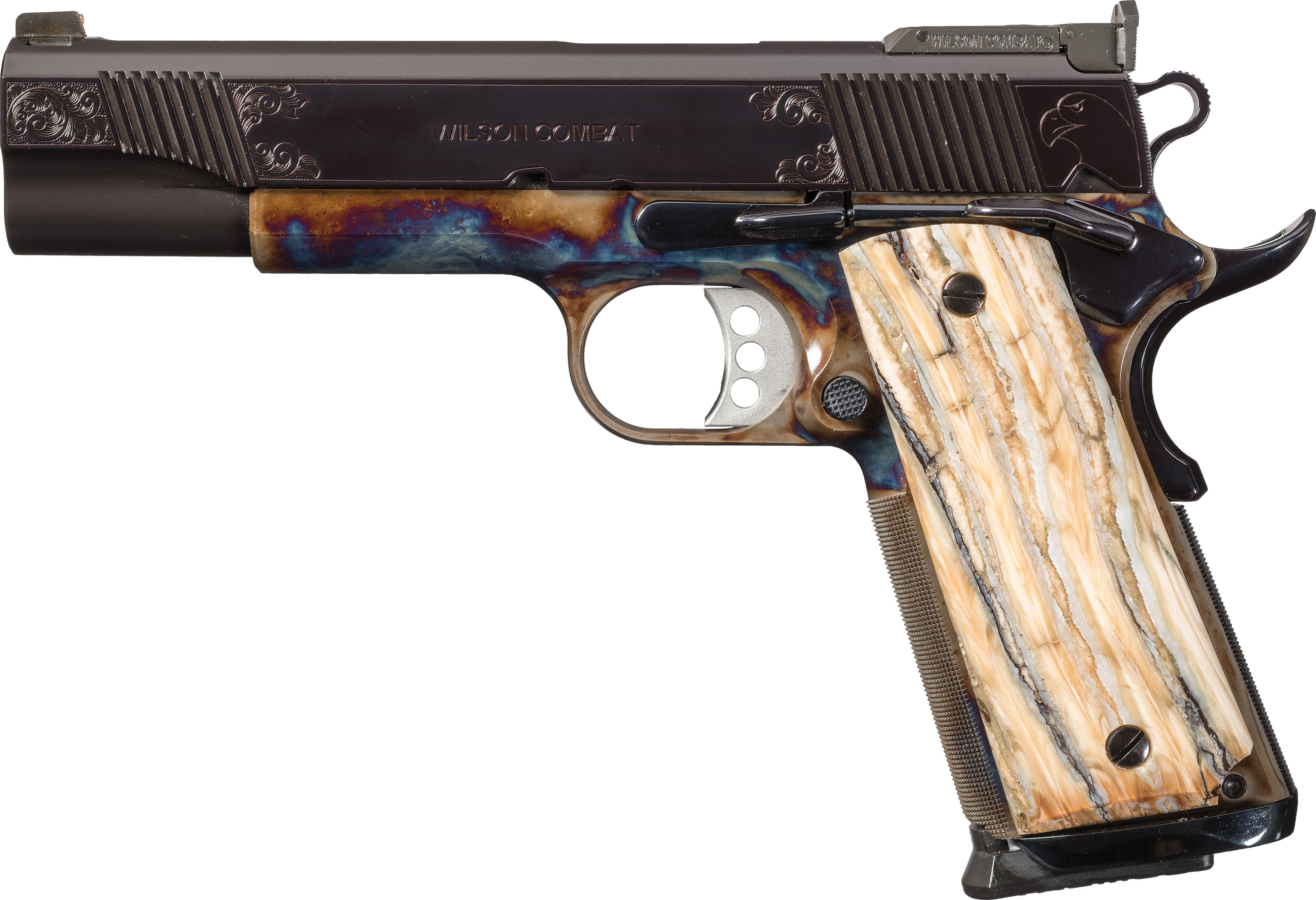 Factory Engraved Wilson Combat Classic Supergrade Pistol | Rock Island ...