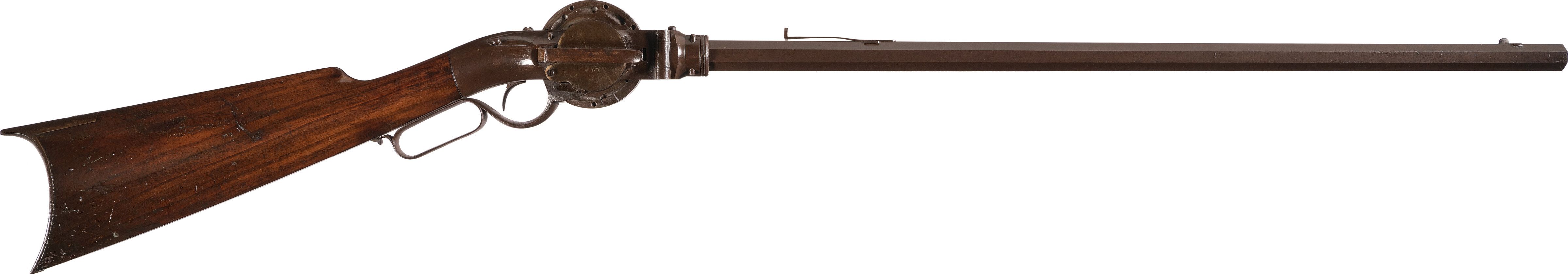 Two-Digit P.W. Porter Revolving Turret Percussion Rifle | Rock Island ...