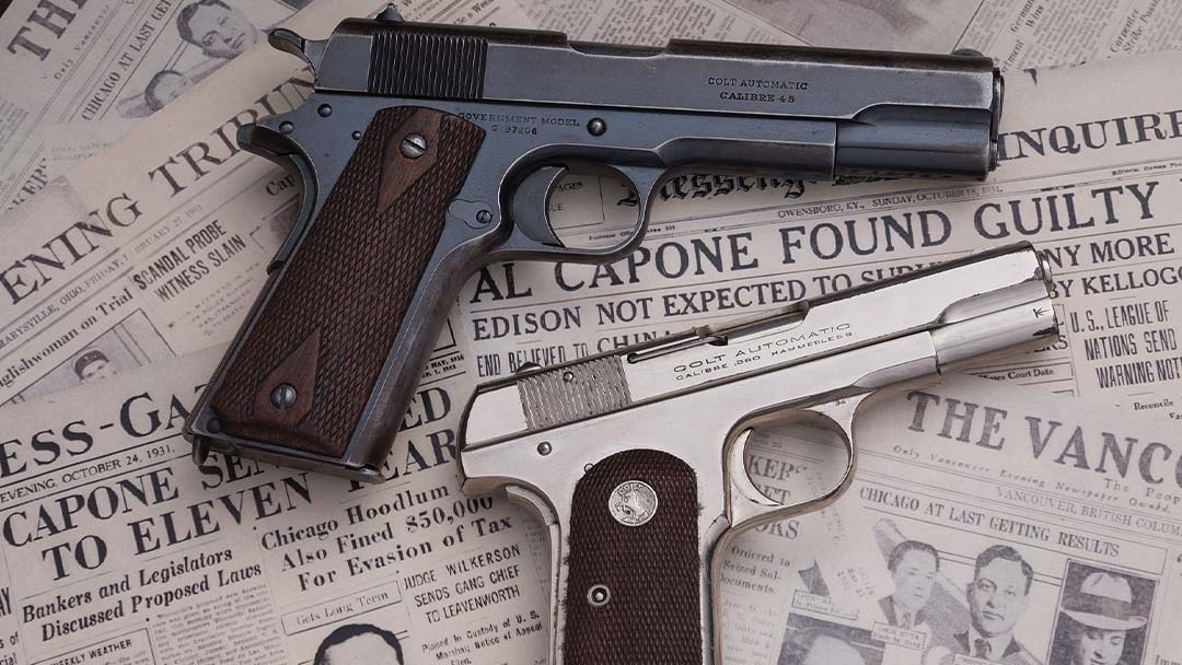 John Dillinger Gang Weapons