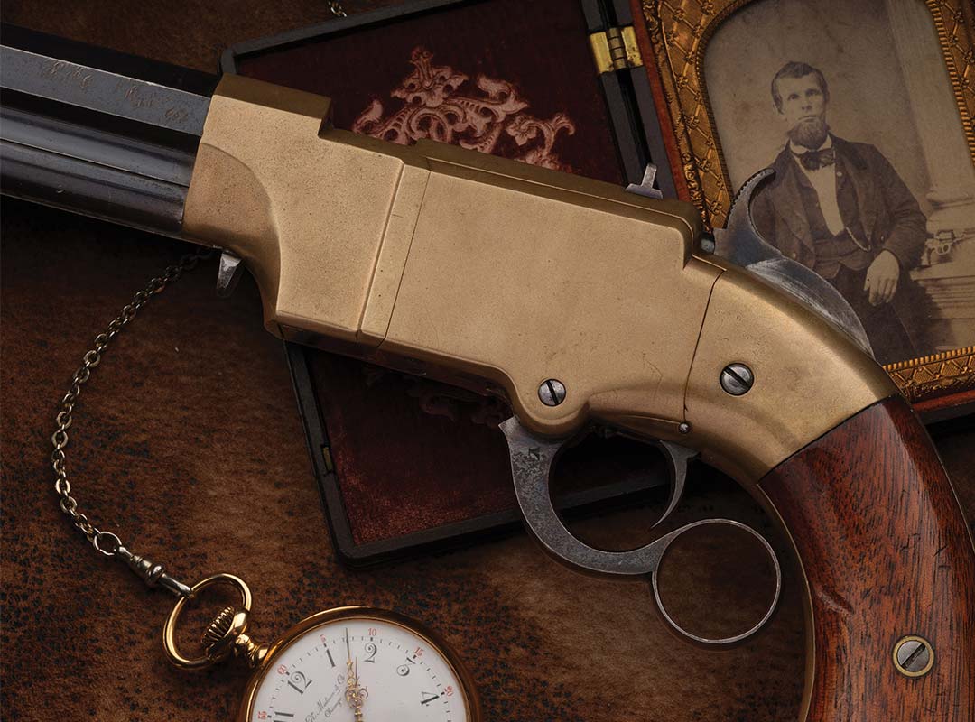 The Volcanic Pistol: The First Smith & Wesson Handgun | Rock Island Auction