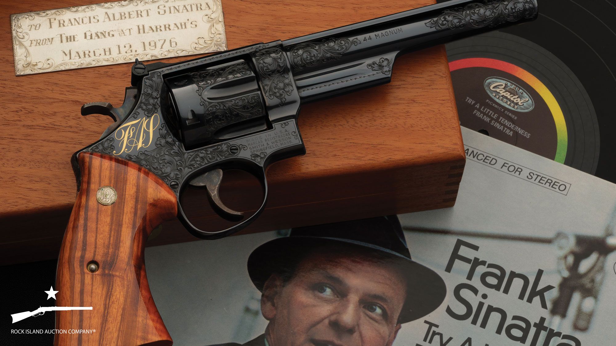 Frank Sinatra’s Smith & Wesson Revolver up for Auction | Rock Island ...