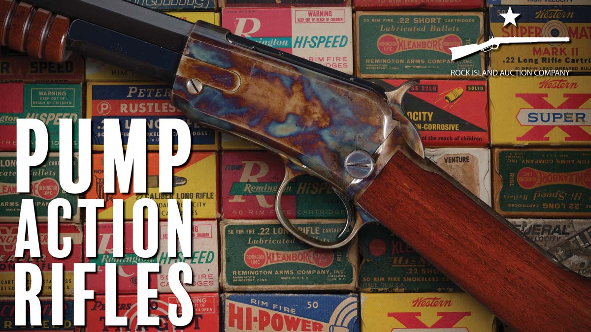 Pump Action Rifle | Rock Island Auction