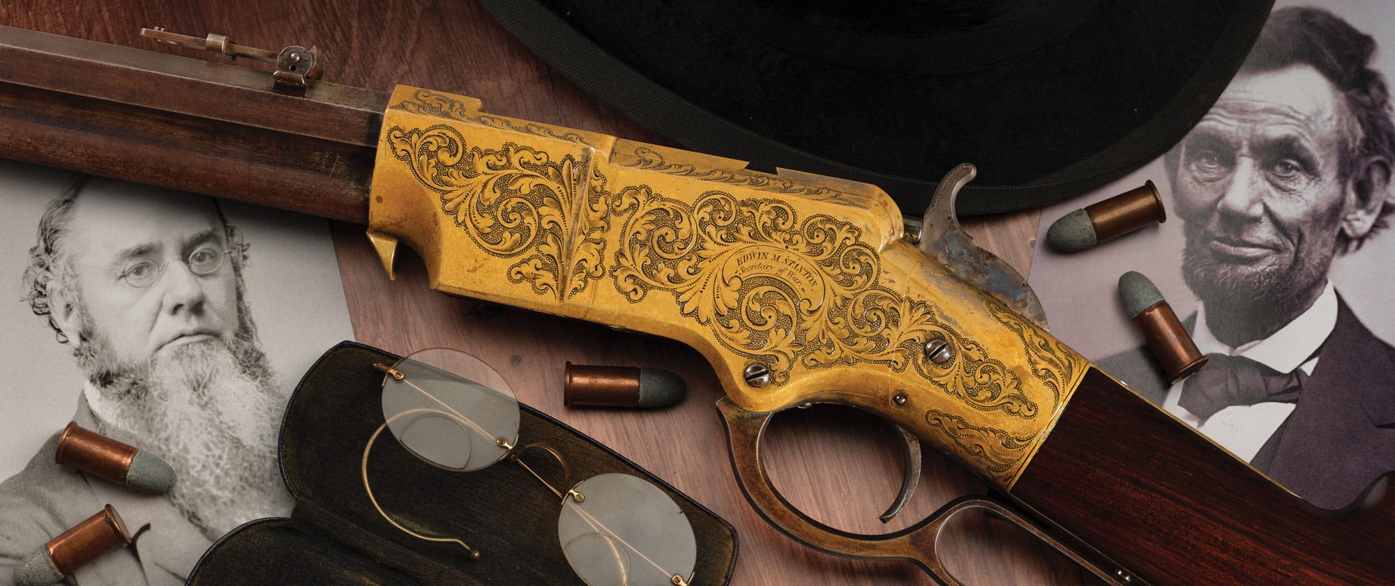 Henry Rifle Serial No. 1, Presented to President Lincoln’s Secretary of ...